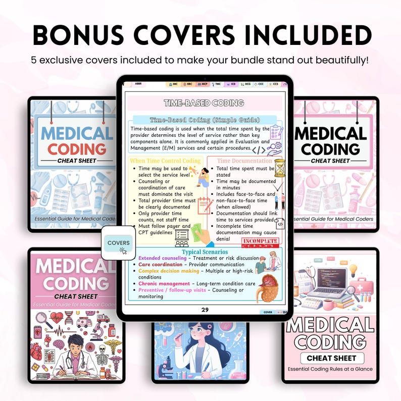 Medical Coding Study Guide & Cheat Sheet | Diagnosis and Procedure ...