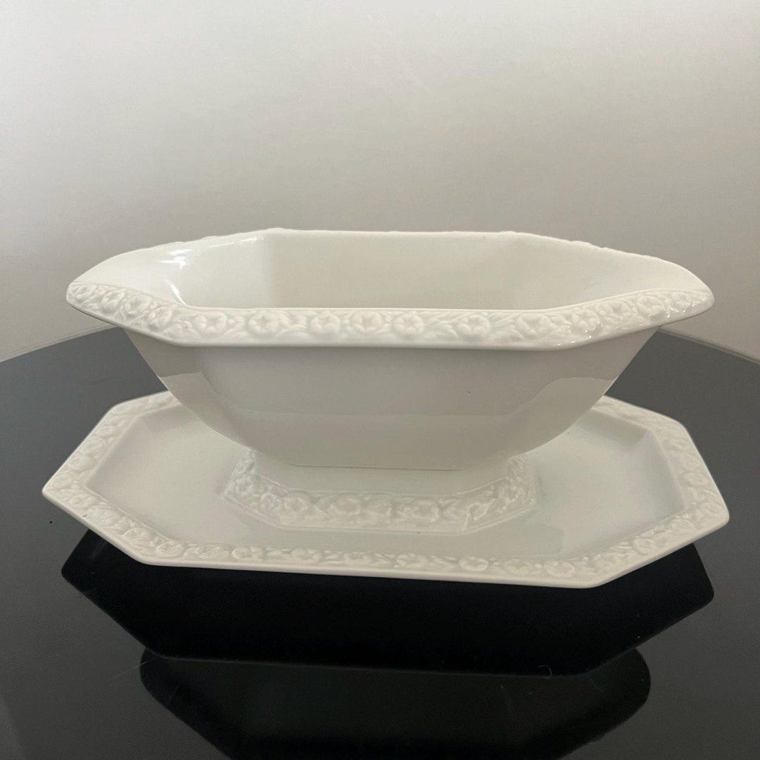 Vintage Rosenthal Maria White Sauce Boat or Gravy Boat, Gift for Her ...