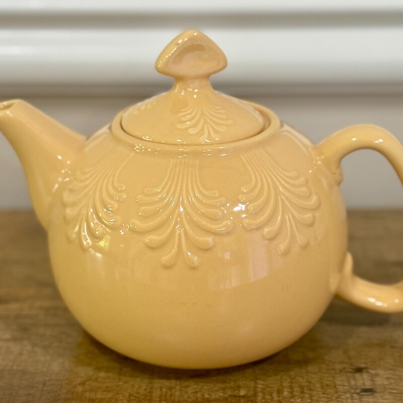 Yellow Teapot - Etsy