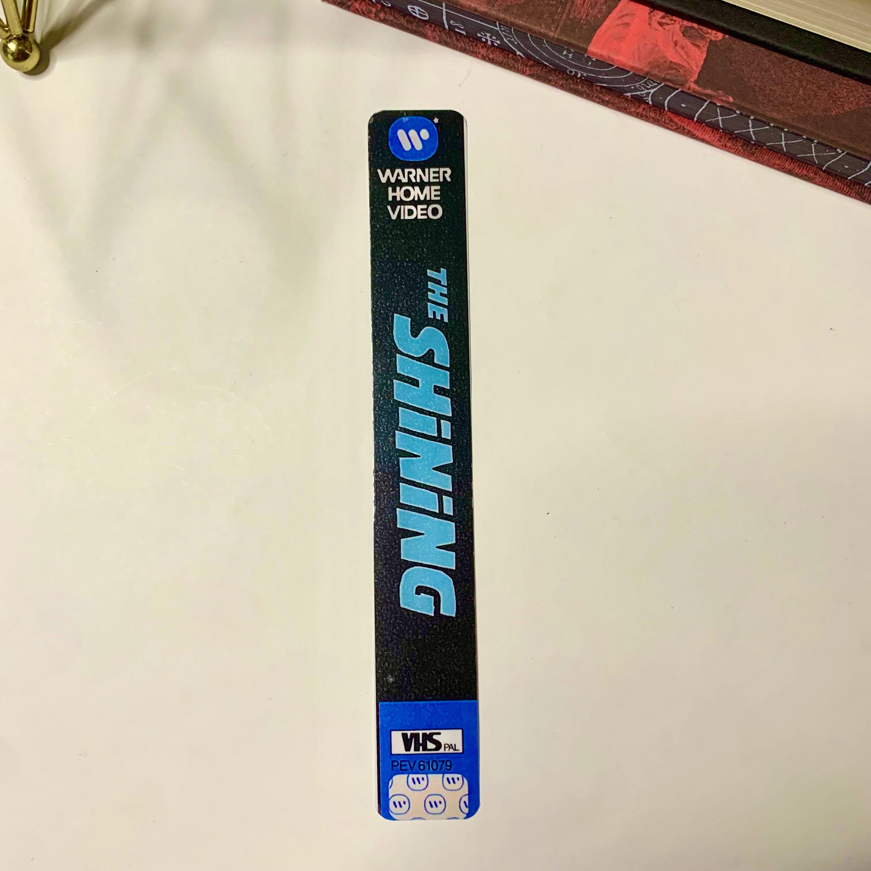 Stephen King VHS Spine Bookmarks – Retro Horror Movie Inspired ...