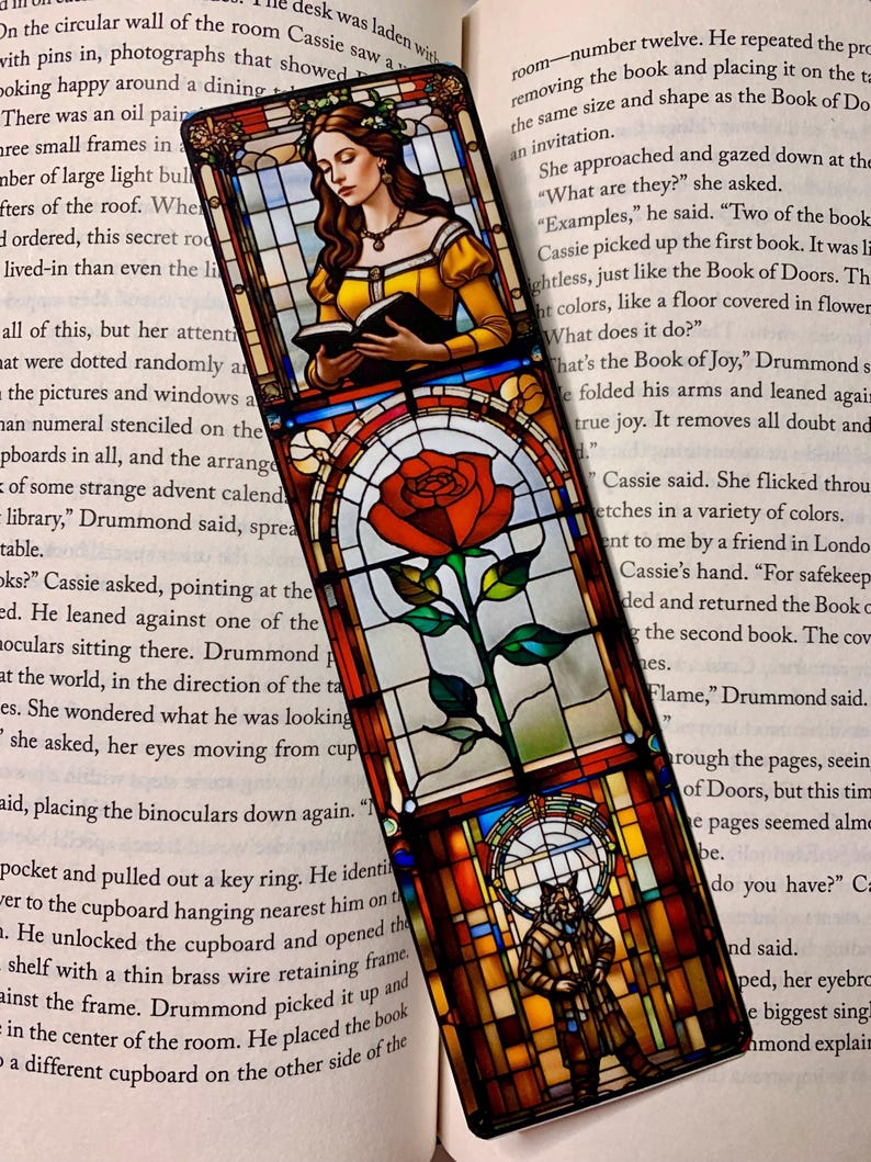 Stained Glass Fairytale Bookmark Collection – Gift for Readers ...