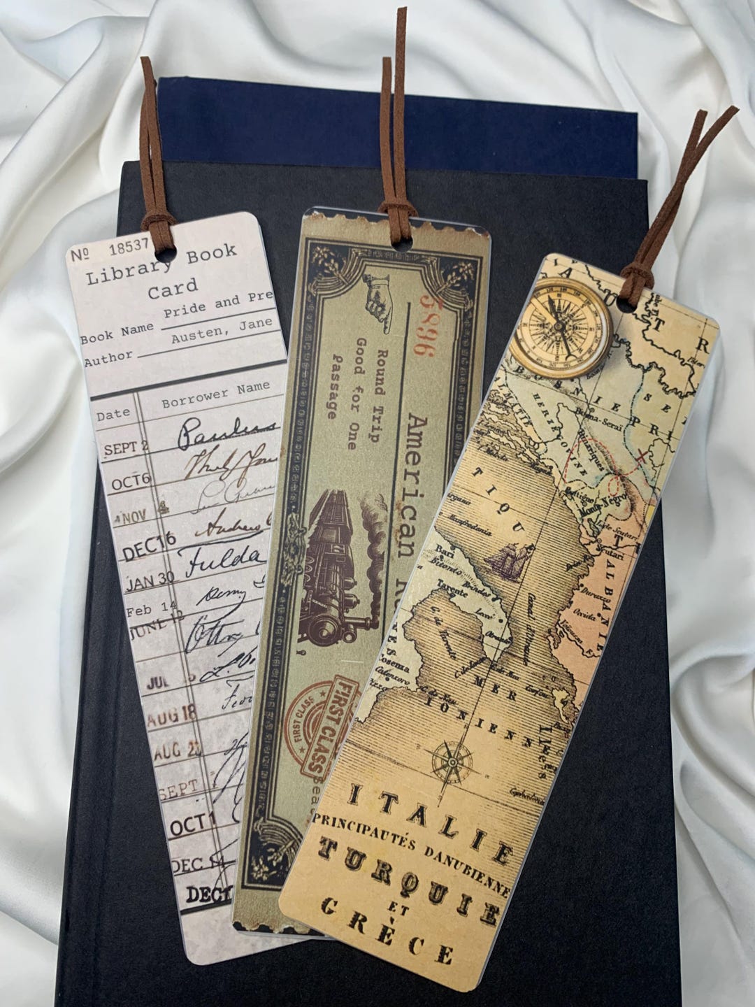 Vintage Bookmark Collection, Retro Bookmarks, Unique Reader Gift ...