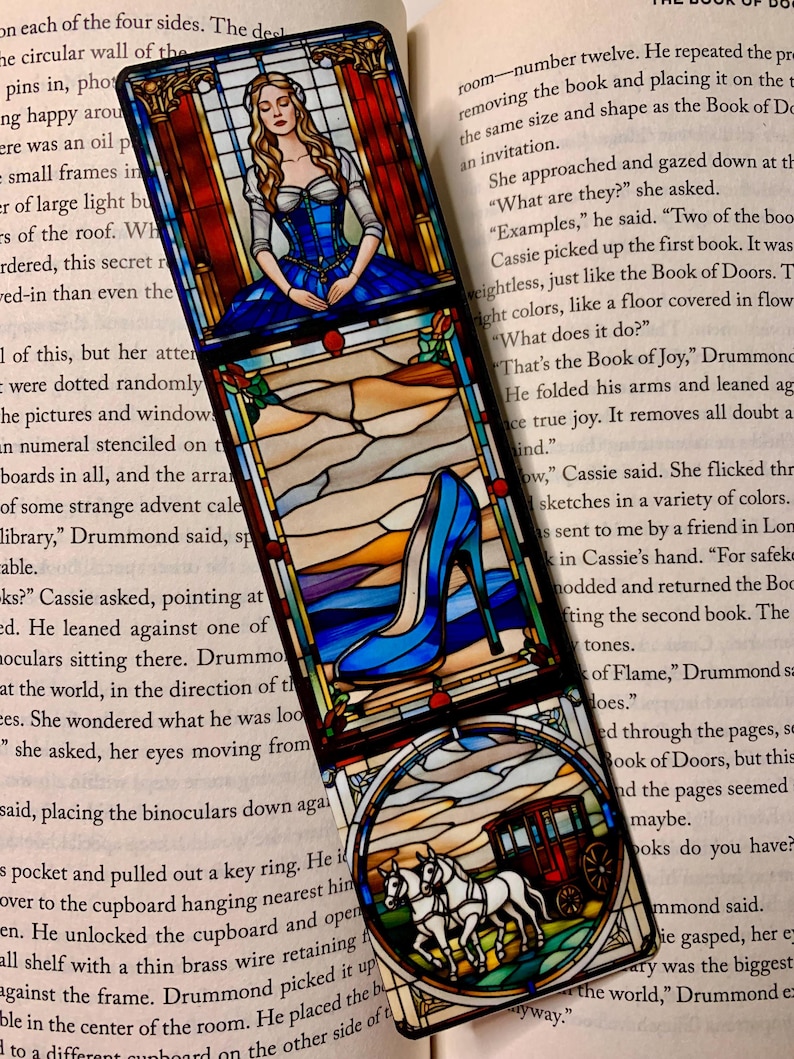 Stained Glass Fairytale Bookmark Collection – Gift for Readers ...