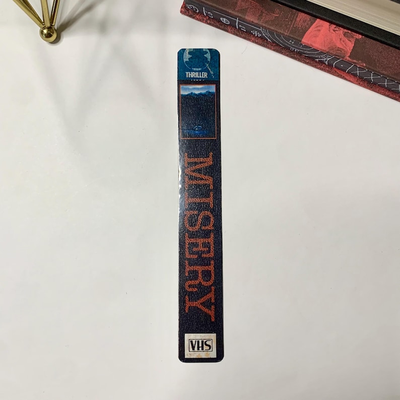 Stephen King VHS Spine Bookmarks – Retro Horror Movie Inspired ...