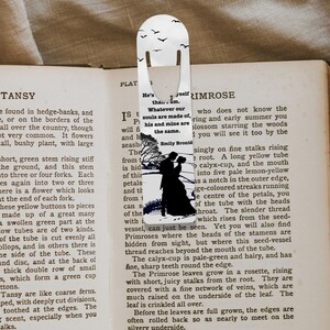 Wuthering Heights Bookmark, Emily Brontë Quote, Gothic Romance Bookish ...