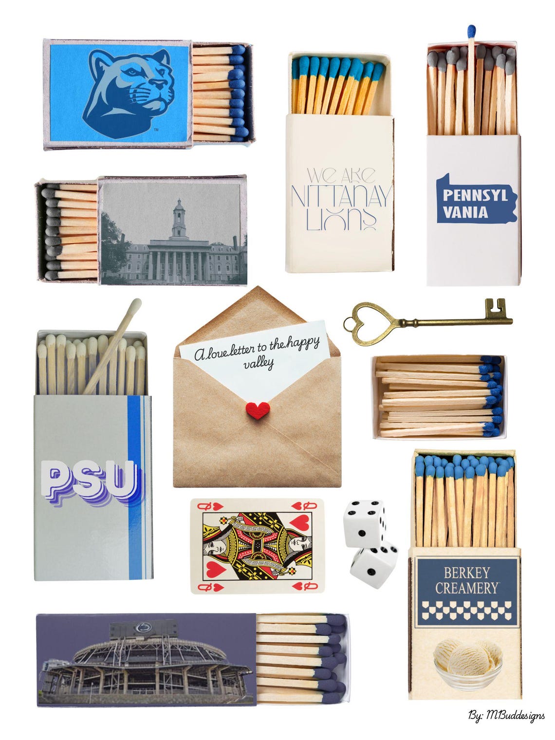 Penn State Poster - Etsy