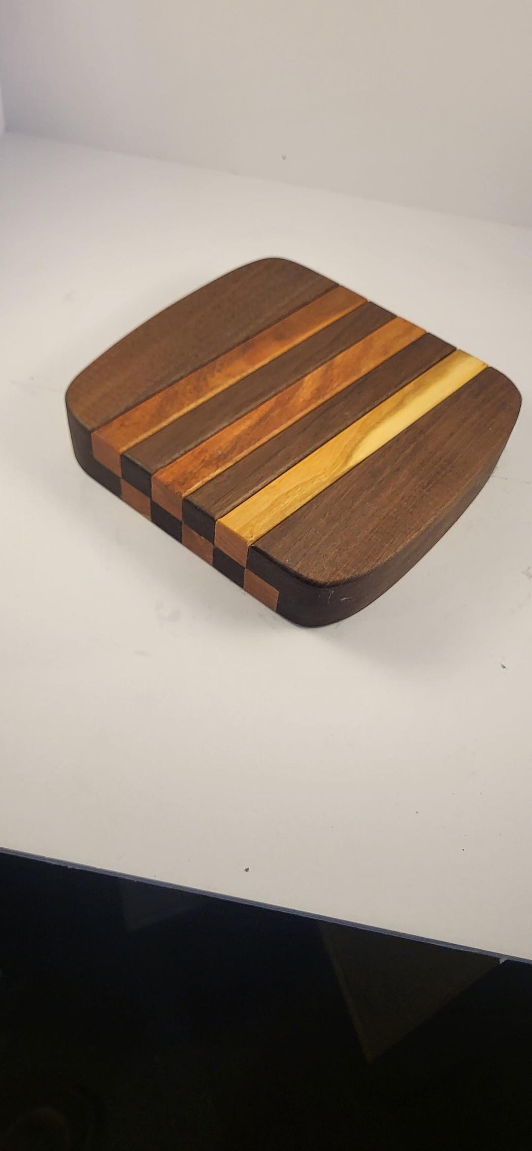 Handmade Cooling Trivet From Walnut and Cherry Wood - Etsy