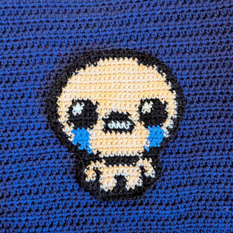 The Binding of Isaac Crochet Pattern PDF Applique Tapestry Gaming ...
