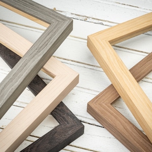 Handcrafted Narrow Savannah Picture Frame - Choose Your Size and Finish ...