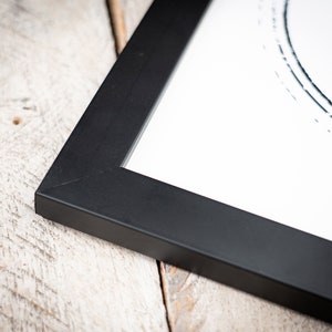 Narrow Modern Picture Frame, Gold, Bronze, Black, Silver, Minimalistic ...