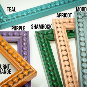 Penelope Beaded Picture Frame - Panoramic Wall Photo Frame - Hanging ...