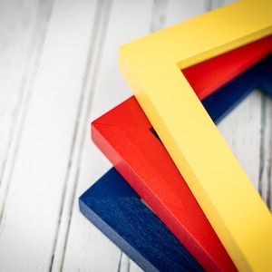 Anna Solid Color Frame- Choose Your Size/color- Narrow Frame - Handmade ...