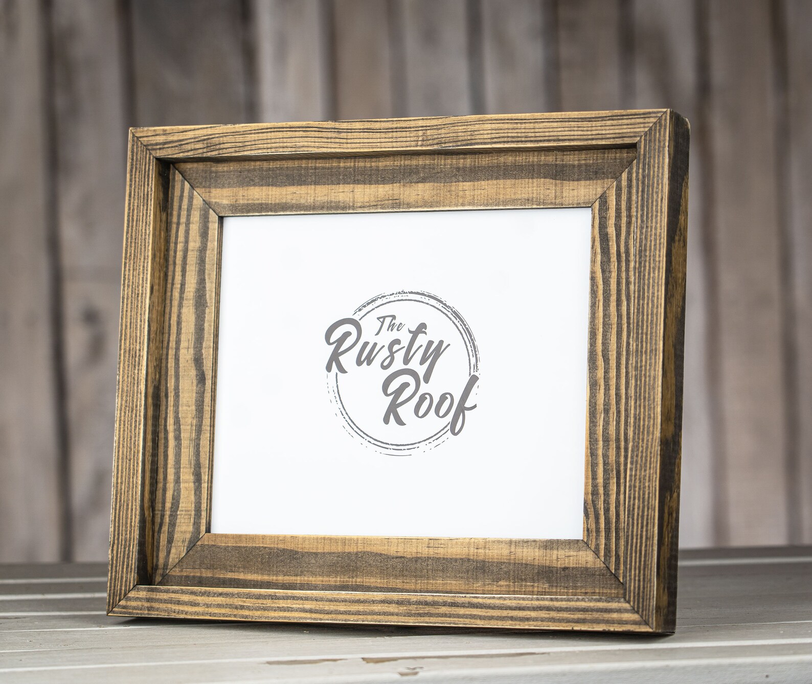 Distressed Farmhouse Stacked Frame 8x10 Frame Rustic Picture - Etsy