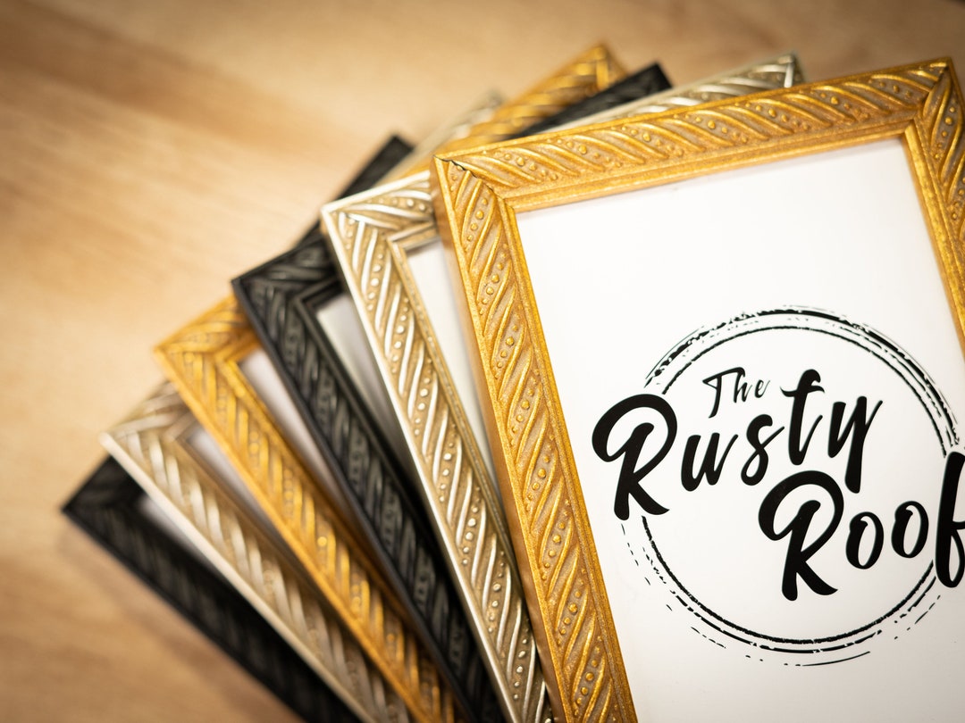 Narrow Rope Picture Frames, Choose Your Size, Minimalistic Hanging ...