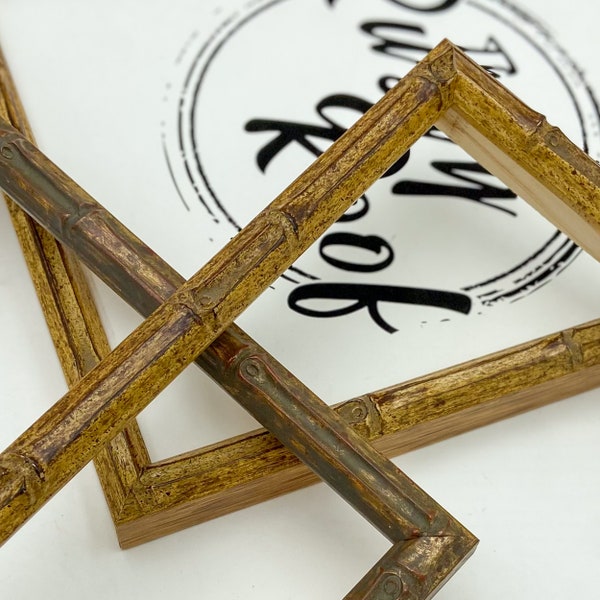 Bamboo Picture Frame - Etsy