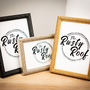 Narrow Rope Picture Frames, Choose Your Size, Minimalistic Hanging ...