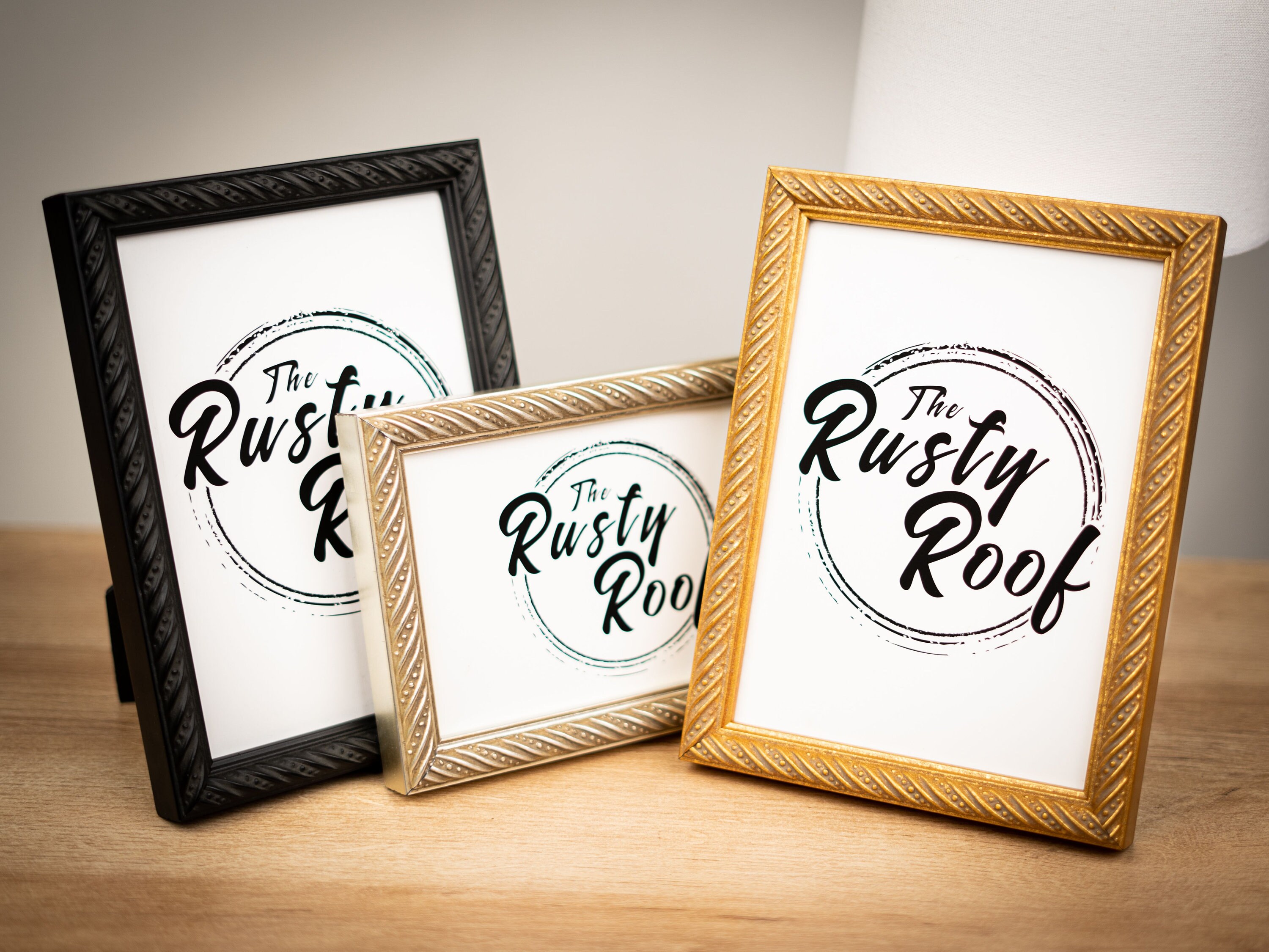 Narrow Rope Picture Frames, Choose Your Size, Minimalistic Hanging ...