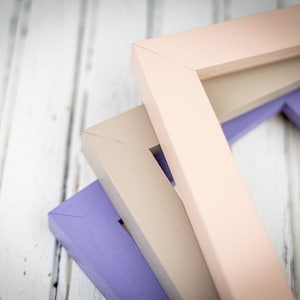 Anna Solid Color Frame- Choose Your Size/color- Narrow Frame - Handmade ...