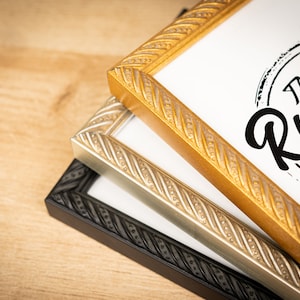 Narrow Rope Picture Frames, Choose Your Size, Minimalistic Hanging ...