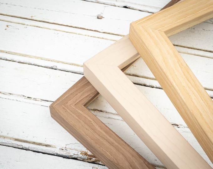 Quadro Frames 24x24 Inch Picture Frame, Style P375 3/8 Inch Wide ...