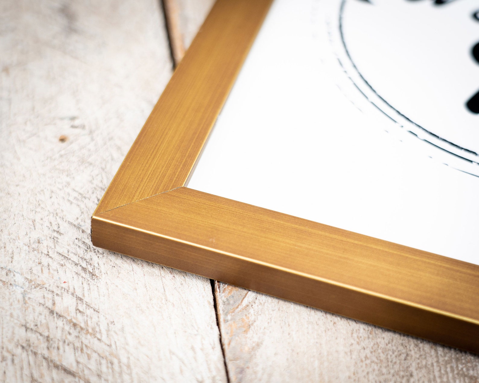 Narrow Modern Picture Frame Gold Bronze Black Silver - Etsy