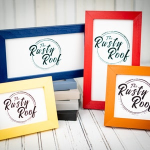 Anna Solid Color Frame- Choose Your Size/color- Narrow Frame - Handmade ...