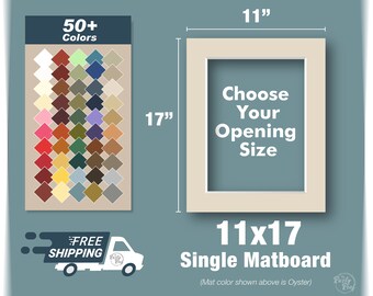 11x17 Matboard - Etsy