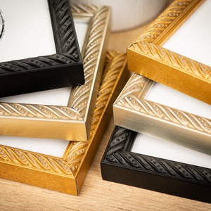 Narrow Rope Picture Frames, Choose Your Size, Minimalistic Hanging ...