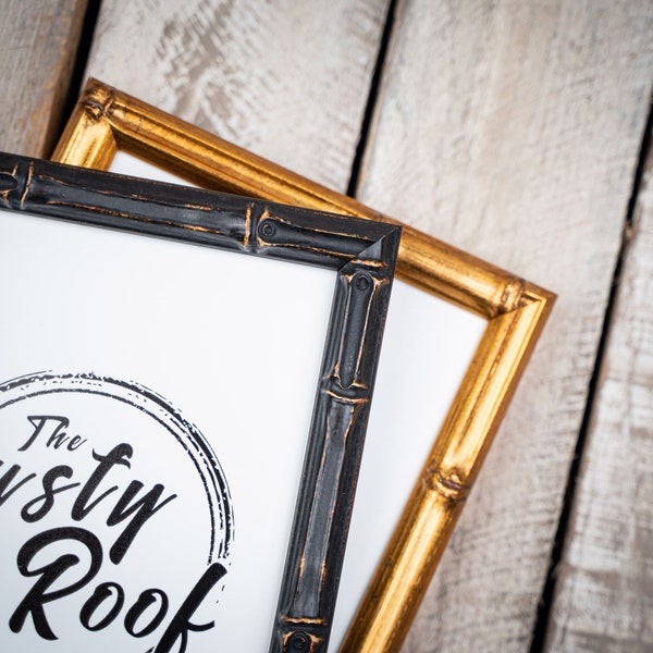 Bamboo Frame - Etsy