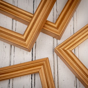 Katelyn Frame - Metallic Gold Picture Frame - Rose Gold Frame - Silver ...