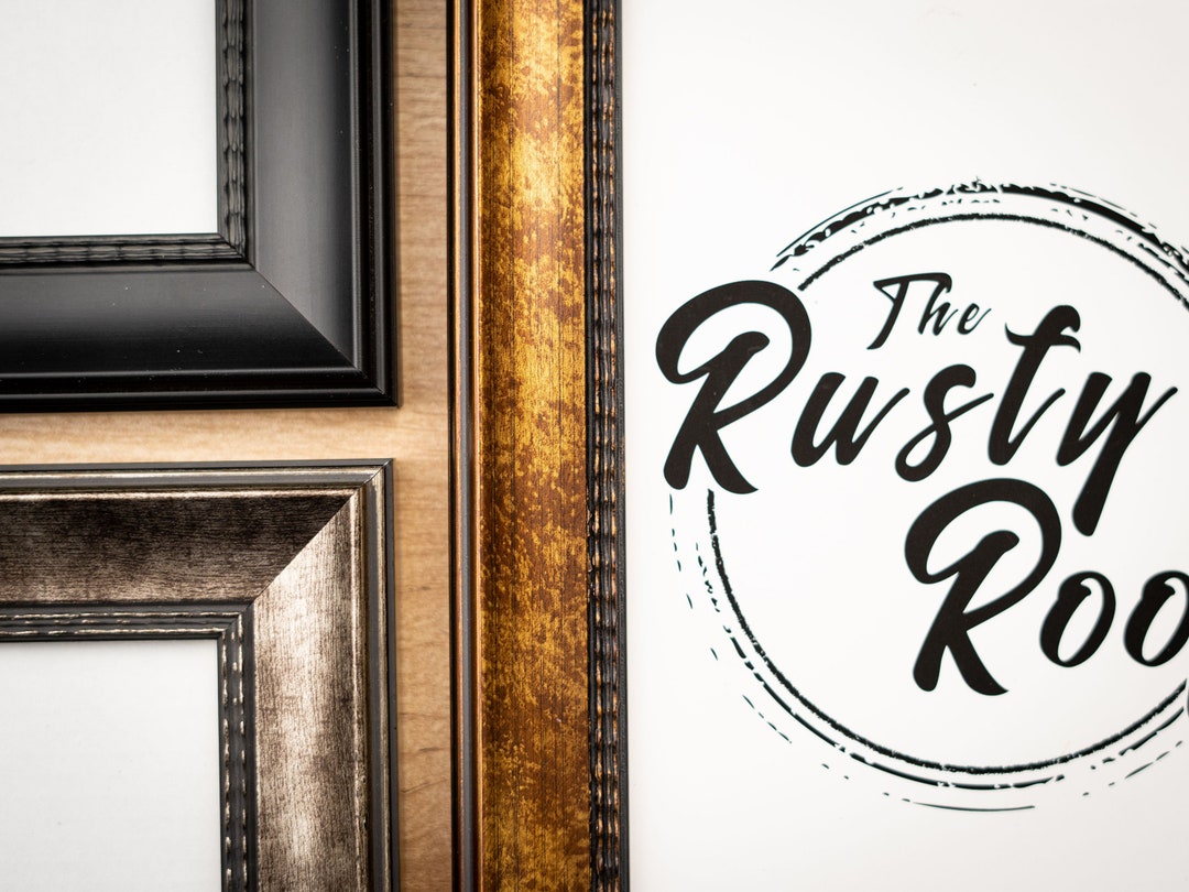 Traditional Rope Picture Frame, Ornate Picture Frame, Copper Picture ...