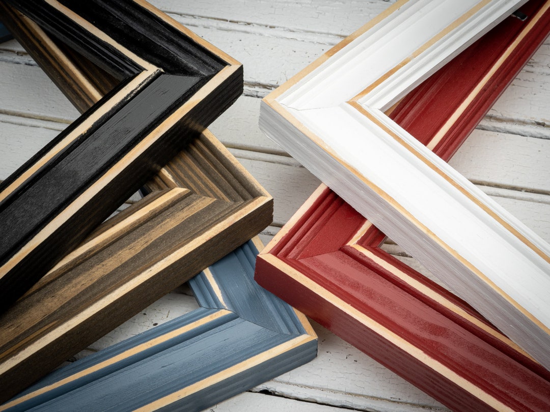Distressed Classic Frame, Classic Frame, Rustic Picture Frame, Choose ...