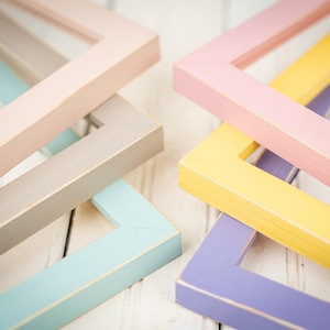 Distressed Emily Frame, Wood Picture Frames, Picture Frames, Rustic ...