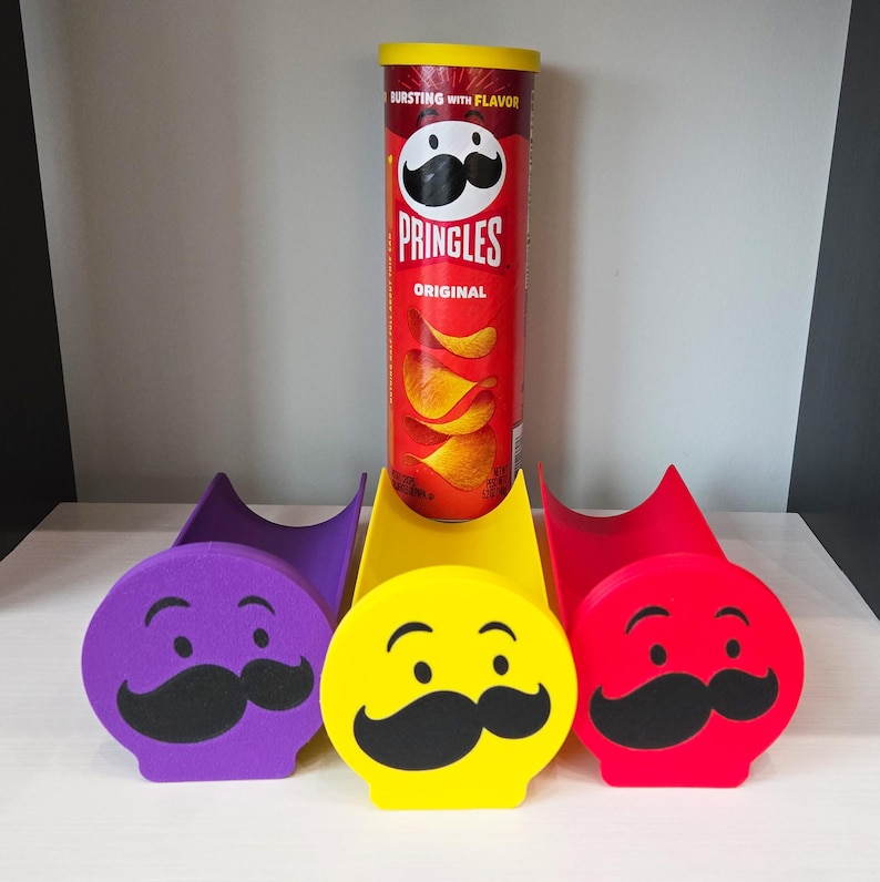 Pringles Can Holder – Chip Dispenser Tray Sleeve for Snack Storage ...