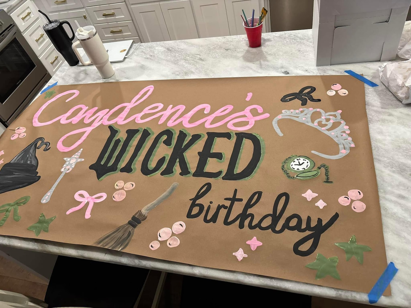 WICKED Inspired Party Banner - Etsy