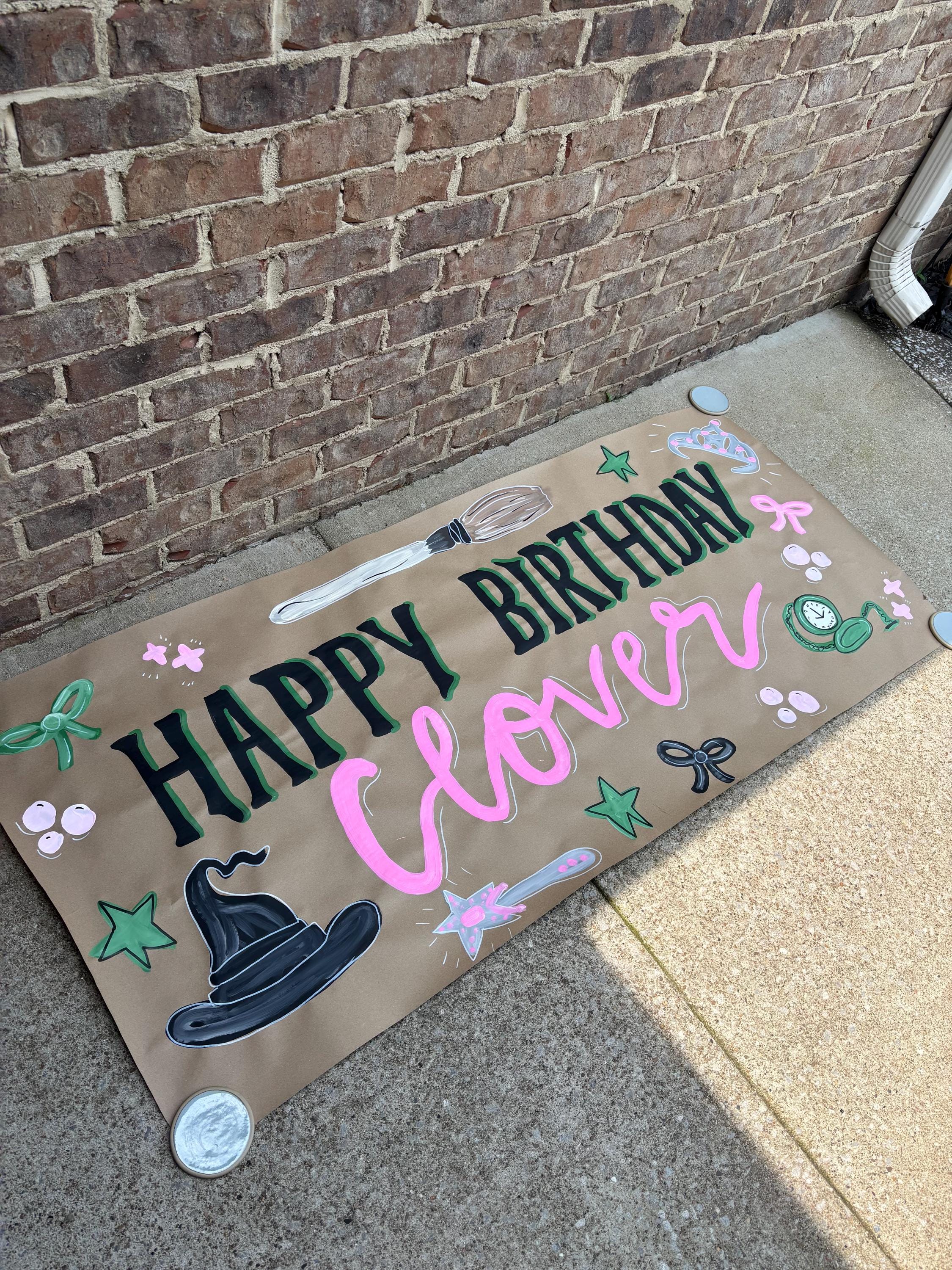 WICKED Inspired Party Banner - Etsy