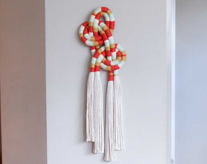 Mid-century Mod Loop-de-loop Wall Hanging - Etsy