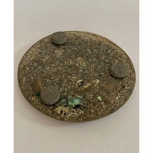 Vintage Abalone Shell Trivet Lucite Hot Plate - Etsy