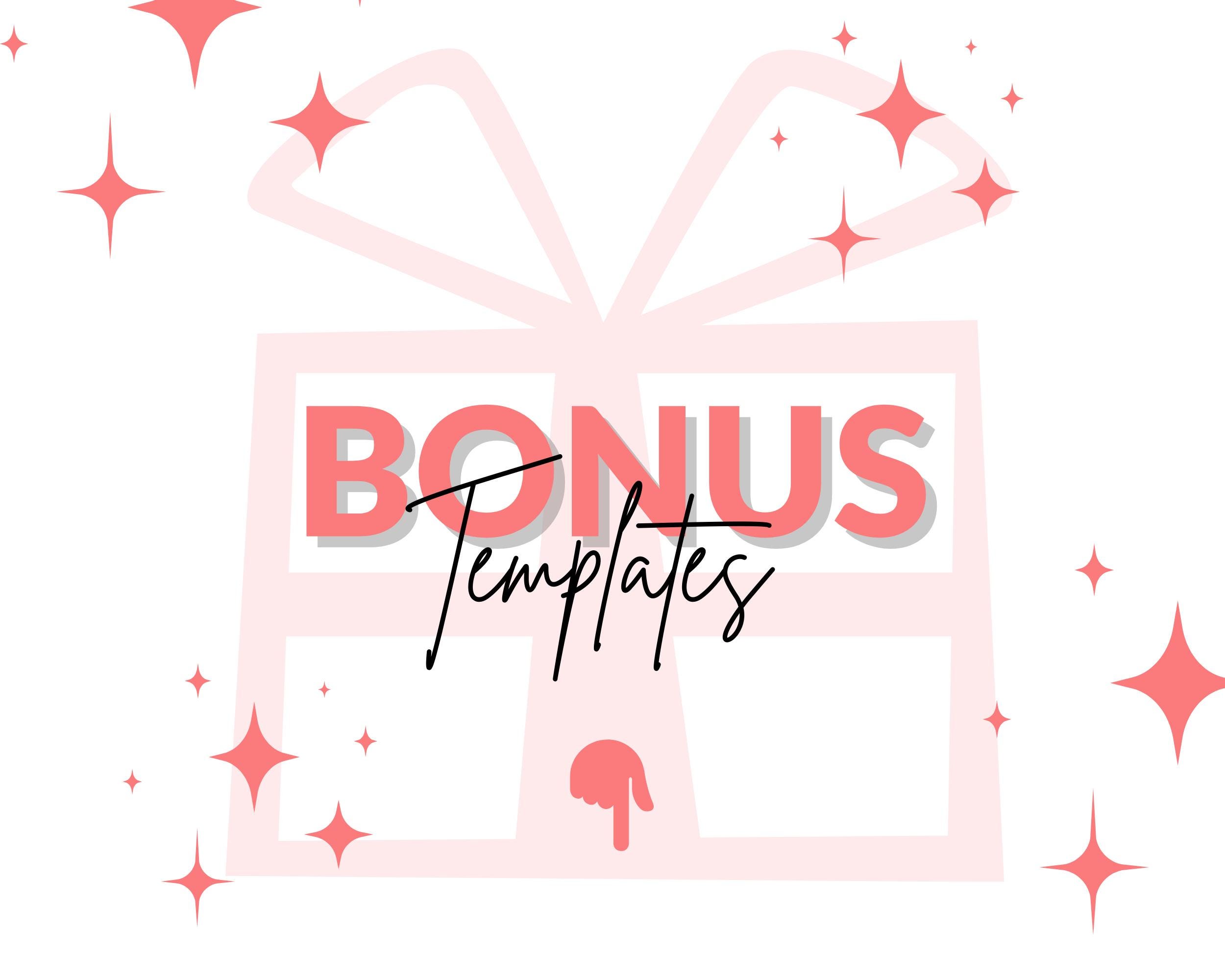 Mega Bundle of Editable Canva Templates, Easy Drag and Drop, Canva ...
