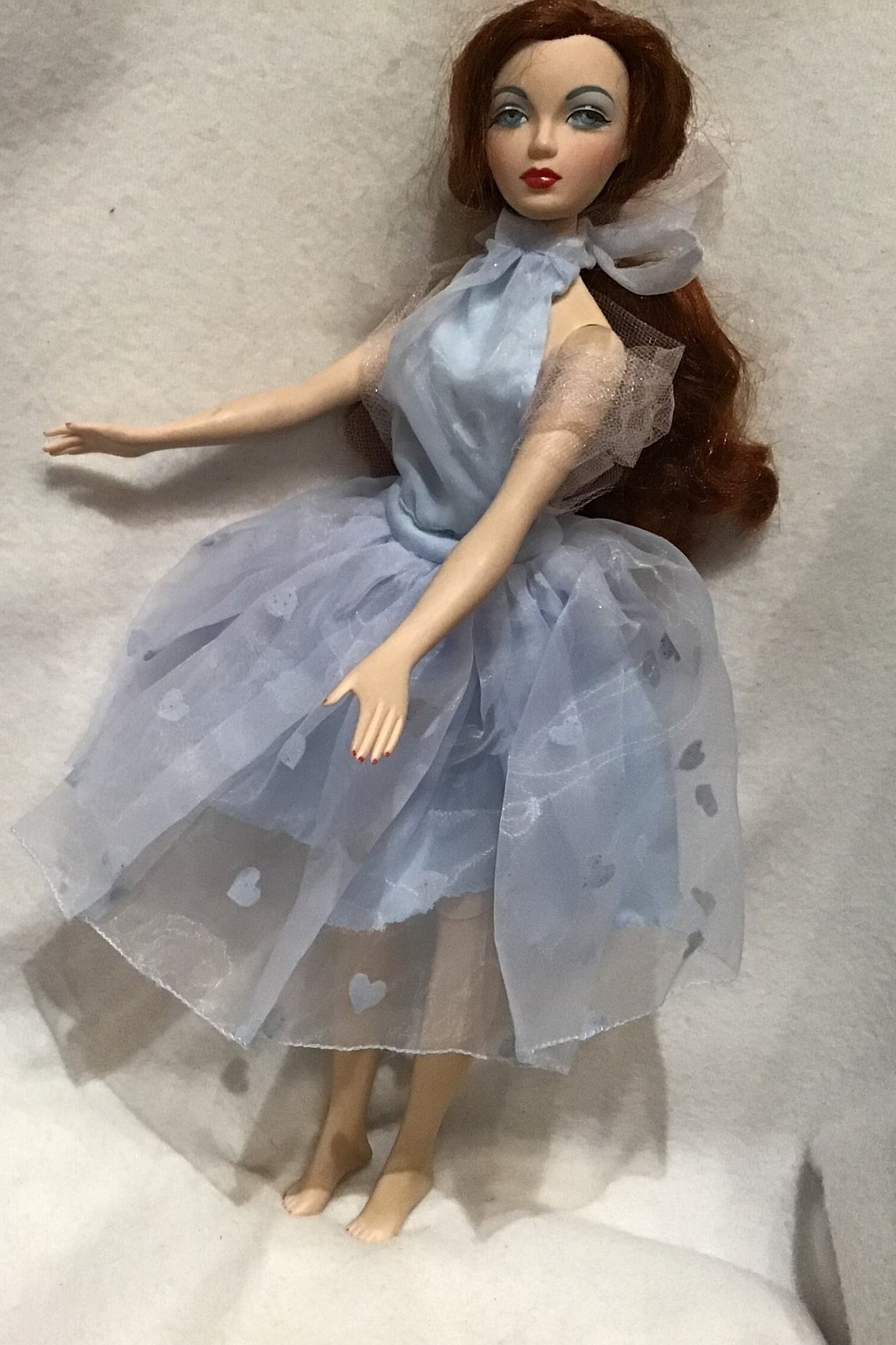 Gene Tyler Pale Blue Halter Dress for Summer - Etsy