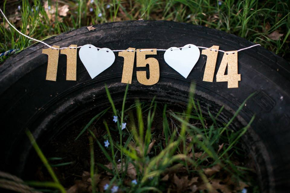 Custom Wedding Date Banner - Etsy