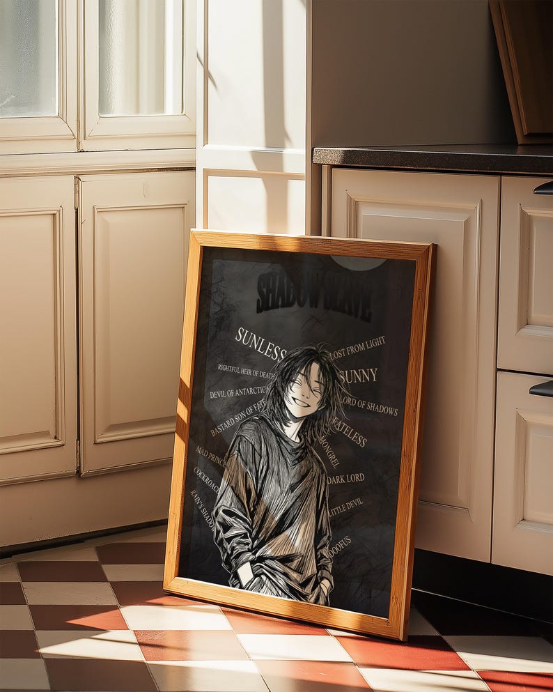 Shadow Slave Sunless Digital Print, All Titles Compiled, Webnovel Decor, Sunny Poster Print ...