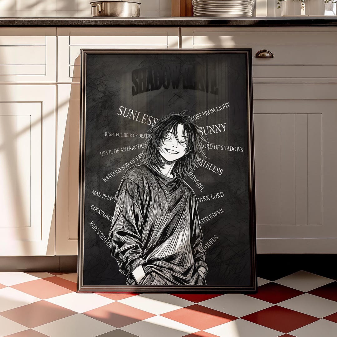 Shadow Slave Sunless Digital Print, All Titles Compiled, Webnovel Decor ...