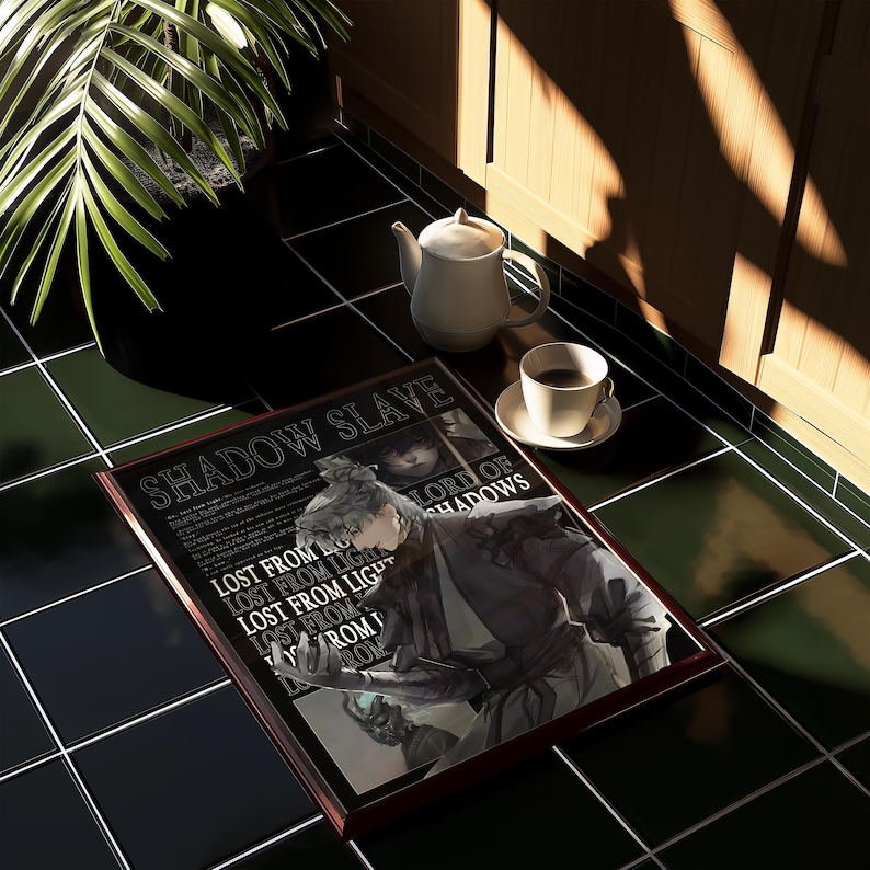 Shadow Slave Lost From Light Digital Print, Sunless Character Print ...