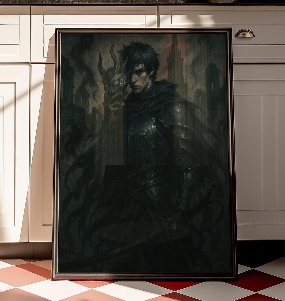 Shadow Slave Sunless Printable & Digital Print Art, Dark Fantasy ...