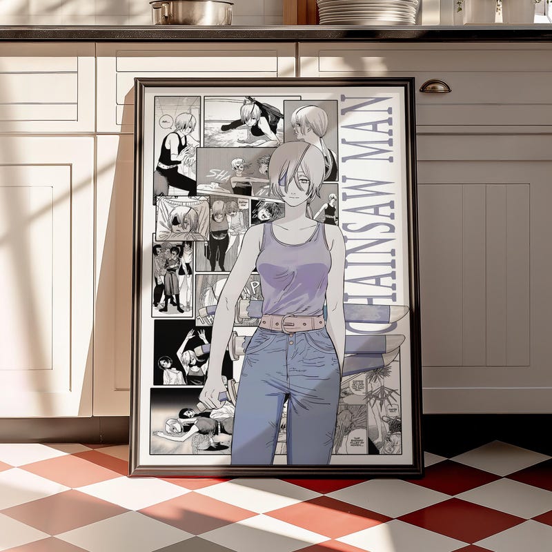 Chainsaw Man Denji Panel - Etsy