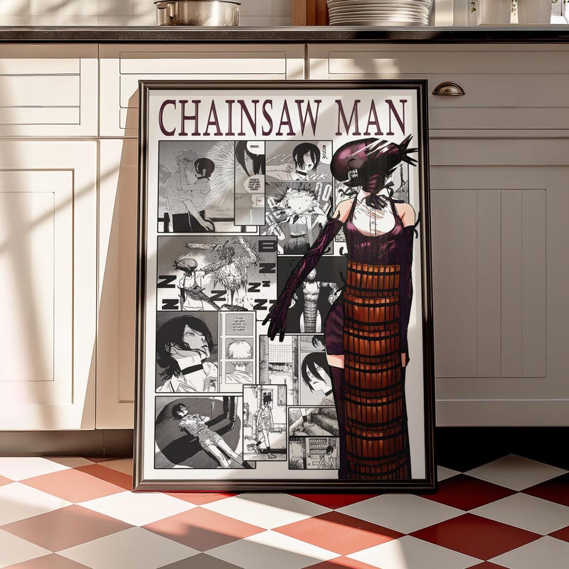 Chainsaw Man Denji Panel - Etsy