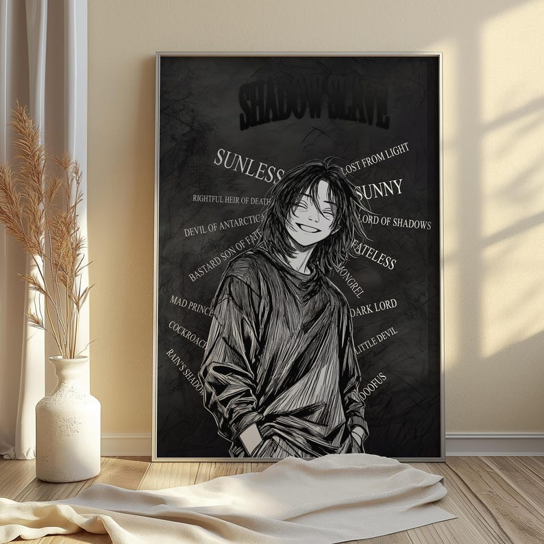 Shadow Slave Sunless Digital Print, All Titles Compiled, Webnovel Decor ...
