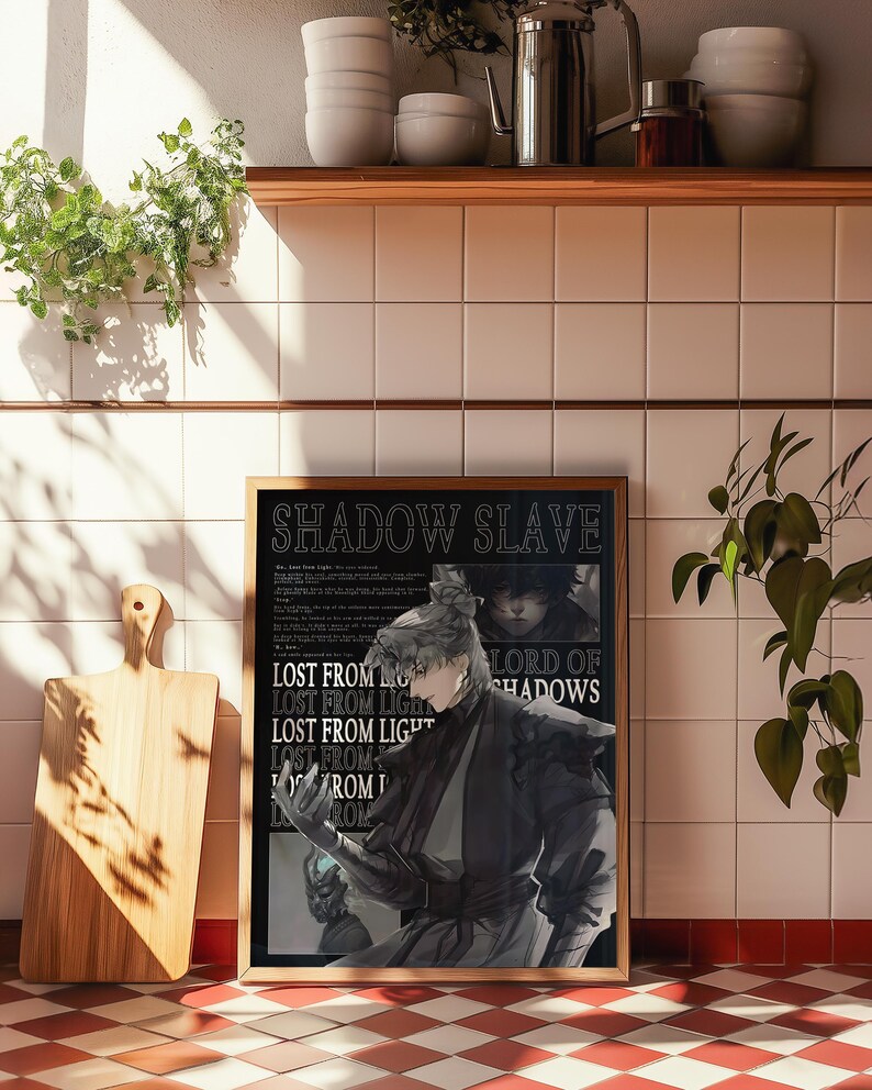 Shadow Slave Lost From Light Digital Print, Sunless Character Print ...