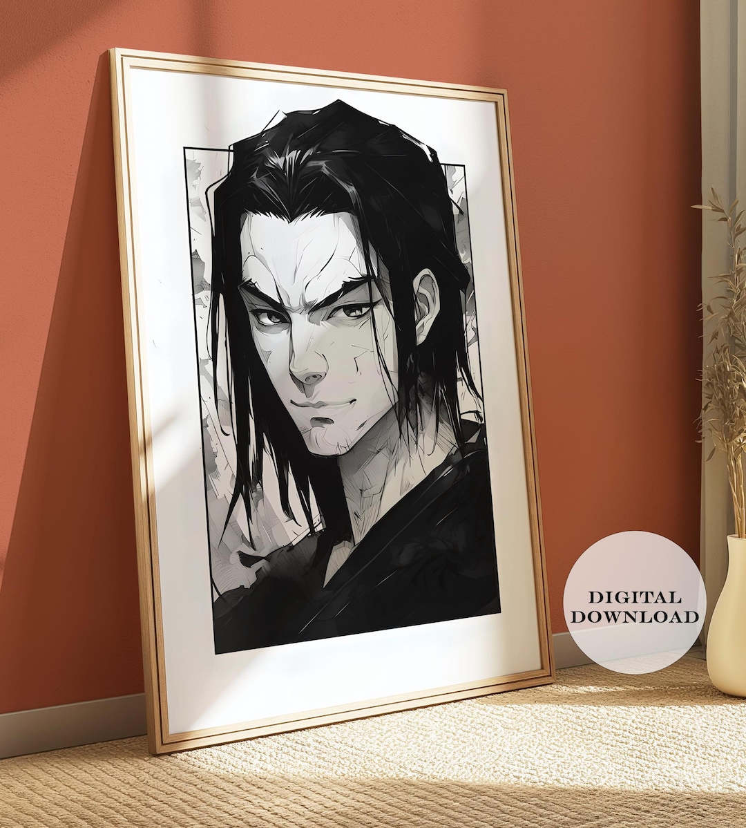 Mystic Anime Boy Digital Download, Vertical Poster Art, Anime Print ...